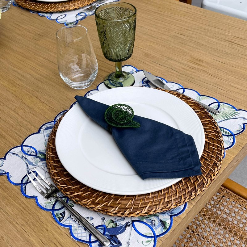 Servilletas Azul Marino Sobremesa Home And Living